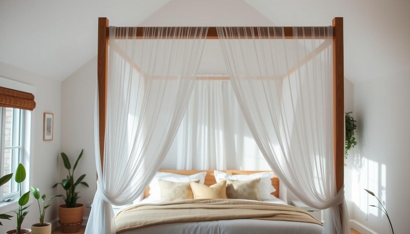 DIY canopy bed frames